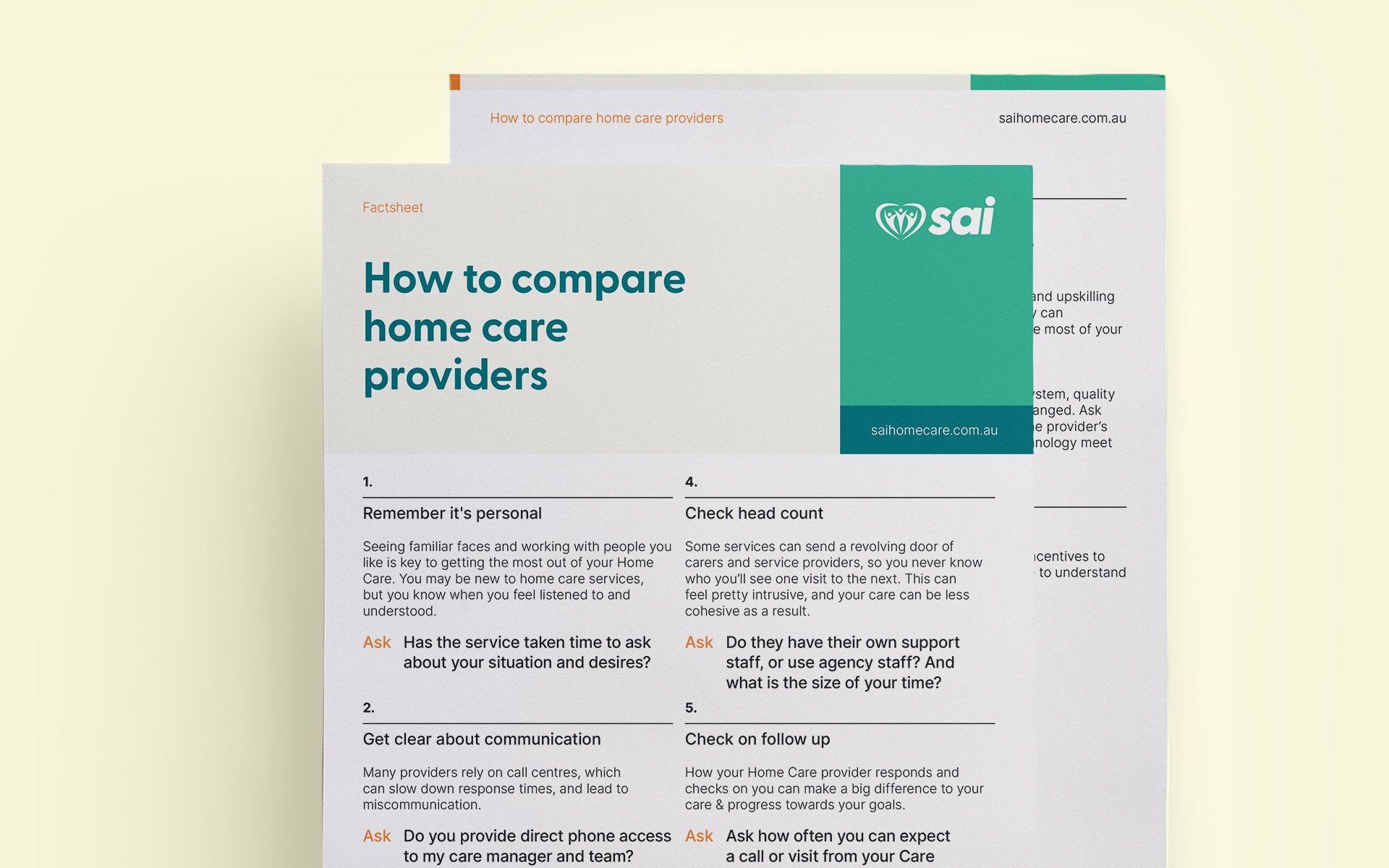 Home Care Package Services | Sai Home Care